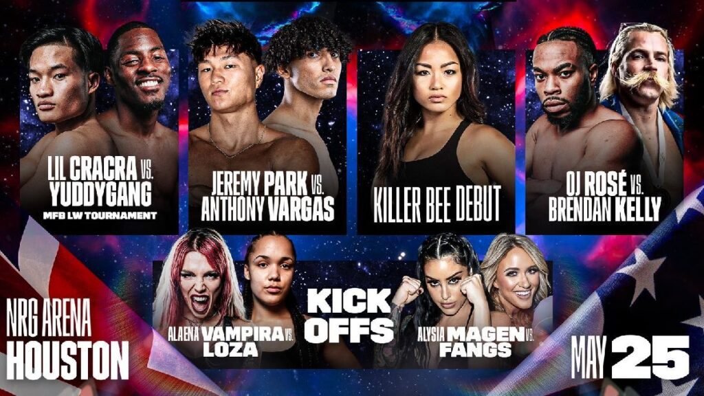Misfits Boxing 015 Undercard REVEALED - OJ Rosé & Alaena Vampire Return ...