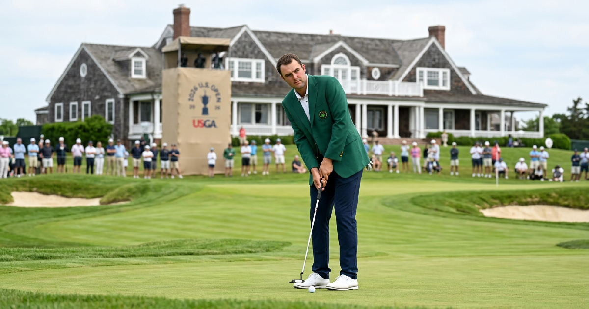 Scottie Scheffler Targets Career Grand Slam At Shinnecock Hills In June