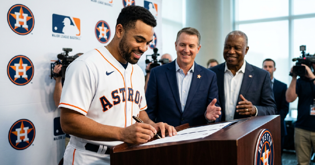 Houston Astros Sign LaMonte Aaron Wade Jr. To Major League Contract